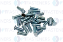 Self-Clinching Flush Head Stud M4-12 (100 pcs) | PT Fasteners